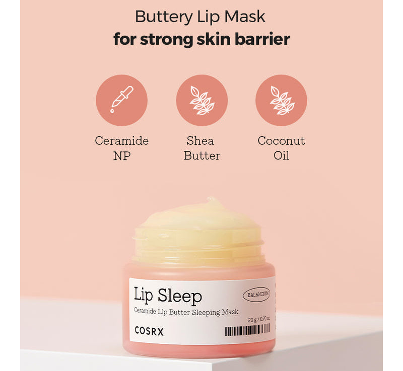 COSRX Lip Sleep Ceramide Lip Butter Sleeping Mask - 20g - Amarican Beauty