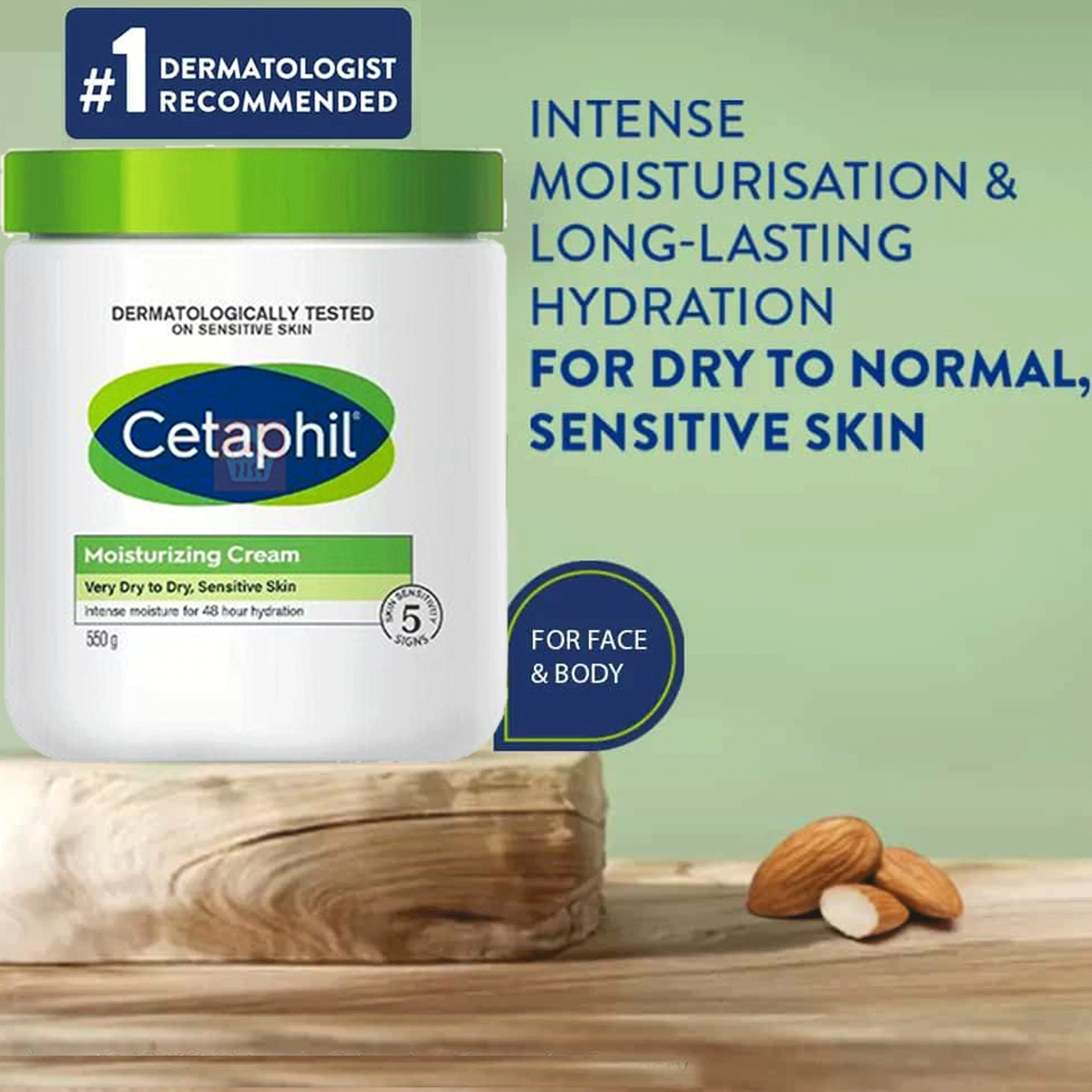 Cetaphil Moisturizing Cream — Very Dry to Normal Skin CANADA - 250g ...
