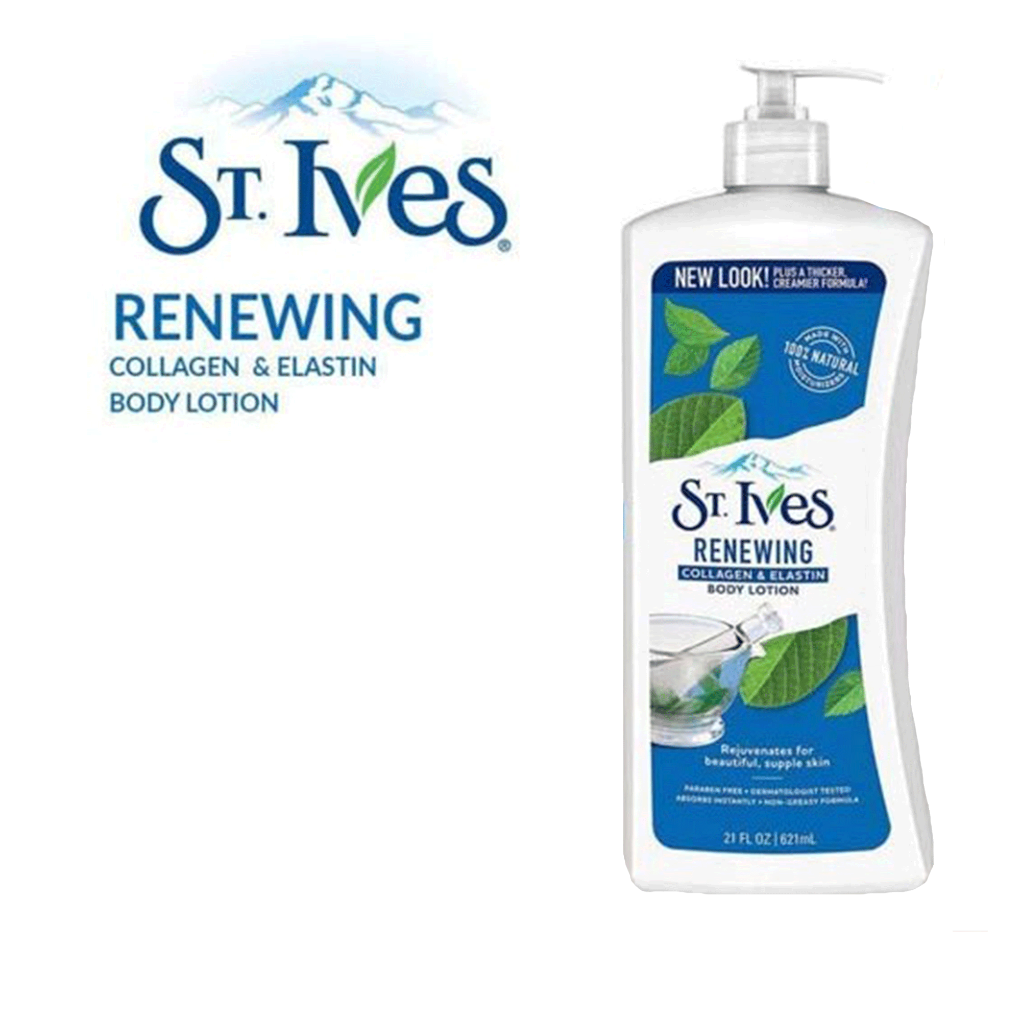 St. Ives Renewing Collagen and Elastin Body Lotion 621Ml - USA ...